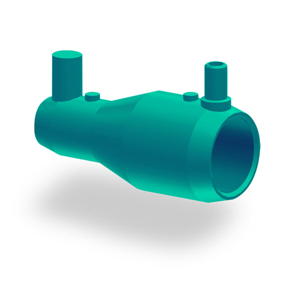 Reduc CC Esold PE100 Negro 32-25 mm SDR 11 a 7,4 - Agruquero