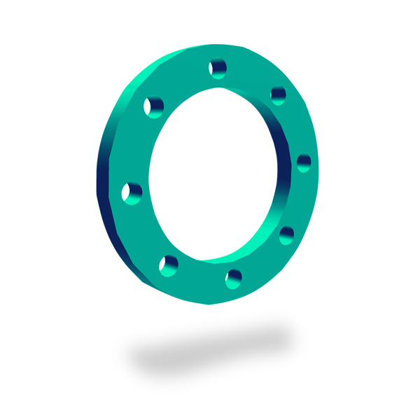 Brida Loca ANSI PP+MET Gris 50-1 1/2" 150Lb - Agruquero