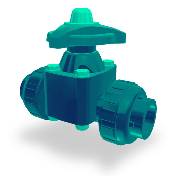 V Asahi T14 Mem PVC-EPDM+EPDM Socket DN25 - Agruquero